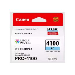 Original Canon imagePROGRAF Pro 1100 GB (6781C001 / PFI-4100PC) Druckerpatrone Photo Cyan