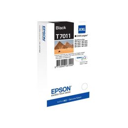 Original Epson WorkForce Pro WP-4525 DNF (C13T70114010 / T7011) Druckerpatrone Schwarz