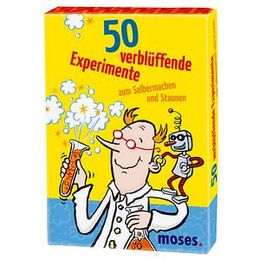 moses Experimentierkasten 50 verblüffende Experimente mehrfarbig