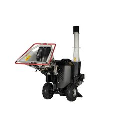 Lumag Hydraulischer PROFI Benzin-Scheibenradhäcksler RAMBO-HC15H
