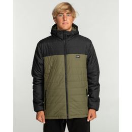 Billabong Outdoorjacke »Surf Check« Black Military S S Material: Polyester-Stoff [80 g/m2]