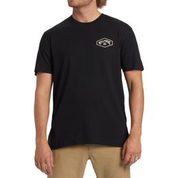Billabong T-Shirt »Exit Arch« schwarz XS XS Stoff: Baumwollgewebe [180 g/m2]