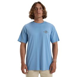Billabong T-Shirt »Crayon Wave« Sky Blue XS XS Stoff: Baumwollstoff [160 g/m2]