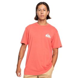 Quiksilver T-Shirt »Eye On Horizon« Spiced Coral XL XL Stoff: Baumwoll-Jersey-Stoff [160 g/m2]