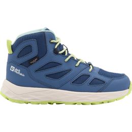 Jack Wolfskin Sneaker »WOODLAND 2 TEXAPORE MID K« evening-sky UK11-EU29 UK11-EU29 Zuverlässiger Wetterschutz