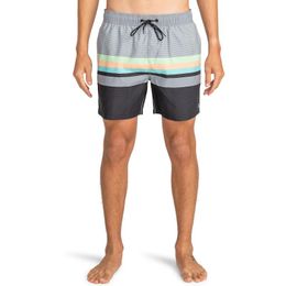Billabong Boardshorts »All Day Stripes Layback 16"« Graphite S S Material: Surf-Suede-Stoff aus recyceltem...