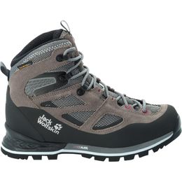 Jack Wolfskin Trekkingschuh »FORCE CREST TEXAPORE MID W« tarmacgrey-pink UK7-EU405 UK7-EU405 Robuster Allround-Premium-Trekkingschuh