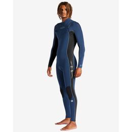 Billabong Neoprenanzug »4/3mm Absolute« Dark Slate S/172 - 177 cm & 60 -70kg S/172 - 177 cm & 60 -70kg Material: Außenmaterial aus recyceltem...