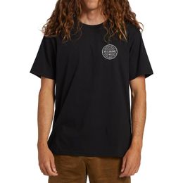 Billabong T-Shirt »Rotor« schwarz XXL XXL Material: Baumwollstoff [160 g/m2]