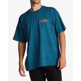 Billabong T-Shirt »Arch Wash« Blue Lagoon L L Stoff: BaumwollStoff [170 g/m2]