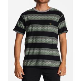 Billabong T-Shirt »Reno« Washed Black XXL XXL Stoff: Garngefärbtes, gestreiftes...