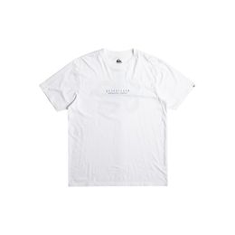 Quiksilver T-Shirt »Hibiscus Pop« White S S Stoff: Baumwoll-Jersey-Stoff [160 g/m2]