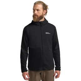 Jack Wolfskin Kapuzenfleecejacke &raquo;PRELIGHT TRAIL HOODY M&laquo; mit Kapuze black XXL (58) XXL (58) Leichter Hoodie