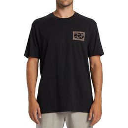 Billabong T-Shirt »Crayon Wave« schwarz S S Stoff: Baumwollstoff [160 g/m2]