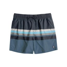 Billabong Boardshorts »All Day Stripes Layback 16"« Vintage Indigo S S Material: Surf-Suede-Stoff aus recyceltem...