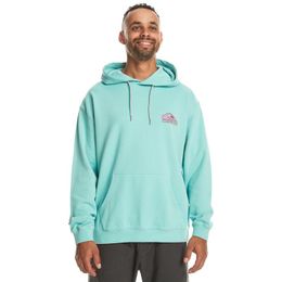 Quiksilver Hoodie &raquo;Apog Heritage&laquo; Marine Blue M M Material: Geb&uuml;rsteter Sweatstoff aus...