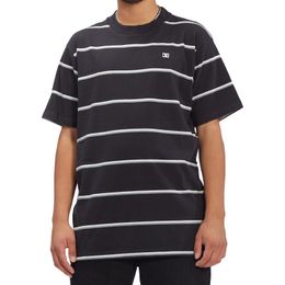 DC Shoes T-Shirt »Spaced Out Stripe« Black Space Stripe XS XS Stoff: Jersey-Stoff aus Baumwolle [220 g/m2]