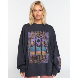Billabong Sweatshirt »Ride In« Black Sands XL XL Stoff: Mischgewebe aus Baumwolle und Polyester