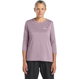 Jack Wolfskin Funktionsshirt »CROSSTRAIL 3/4 T W« wild-blossom M (38/40) M (38/40) Geruchshemmend