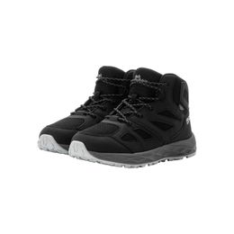 Jack Wolfskin Sneaker &raquo;WOODLAND 2 TEXAPORE MID K&laquo; phantom UK1-EU33 UK1-EU33 Zuverl&auml;ssiger Wetterschutz