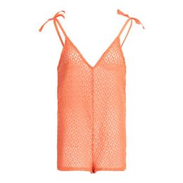 Roxy Strandkleid »Ocean Riders« Apricot Brandy M - US-Größen US-Größen M Material: Häkelstoff aus Polyester und...