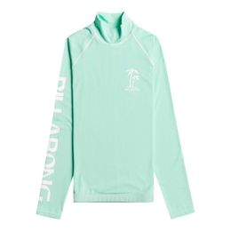 Billabong Rash Guard »Logo« Spearmint S S Passform: Slim Fit, schmal aber nicht zu...