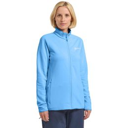 Jack Wolfskin Fleecejacke »BAISELBERG FZ W« mid-blue XXL (48) XXL (48) Weiche, elastische Fleece-Jacke