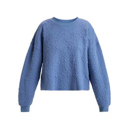 Roxy Sweatshirt »About Love« Infinity Blue M M Material: Gesteppter Jersey-Stoff aus...