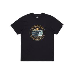 Quiksilver T-Shirt »Ev Three Seas« Dark Navy XL XL Stoff: Baumwoll-Jersey-Stoff [160 g/m2]