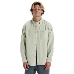 Quiksilver Langarmshirt »Smoke Trail« Desertsage Smoke Trail Cord Ls XS XS Material: Baumwollkord [170 g/m2]