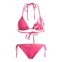 Roxy Triangel-Bikini »Beach Classics Tie Side« Shocking Pink S - Cup B Cup B S Stoff: Weicher, widerstandsfähiger...