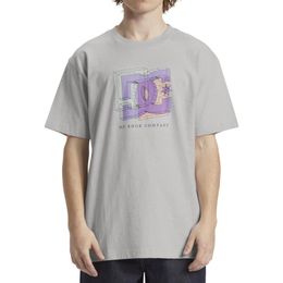 DC Shoes T-Shirt »Fine Art« Snow Heather M M Material: Jersey-Stoff aus...
