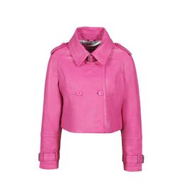 Freaky Nation Lederjacke »Good Point-FN SD« pink XS(34)