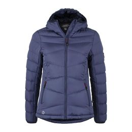 DEPROC Active Winterjacke »BARRIE WOMEN« moderne Steppjacke mit klassischer Farbgebung navy 40 (M) 40 (M) Feminine Downlook-Steppjacke mit Kapuze