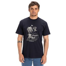 Quiksilver T-Shirt »Ev Tuned Out« Dark Navy XS XS Stoff: Baumwoll-Jersey-Stoff [160 g/m2]
