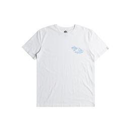 Quiksilver T-Shirt »Surf & Turf« White S S Material: Baumwoll-Jersey [160 g/m2]