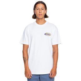 Quiksilver T-Shirt »Retro Link« White XL XL Stoff: Baumwoll-Jersey-Stoff [160 g/m2]