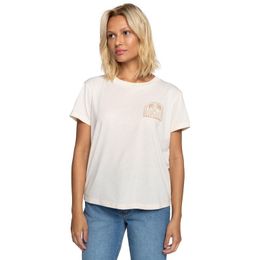 Billabong T-Shirt &raquo;Under Your Kiss&laquo; Antique White S S Stoff: Baumwollstoff
