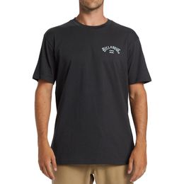 Billabong T-Shirt »Arch Fill« Washed Black S S Stoff: Baumwollstoff [160 g/m2]