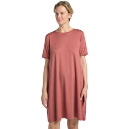 Jack Wolfskin Shirtkleid »TRAVEL DRESS« mineralred-heather XXL (48) - Normalgrößen Normalgrößen XXL (48) Weiches Stretch-Kleid