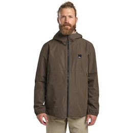 Jack Wolfskin Funktionsjacke »TERRAVIEW 2L JKT M« mit Kapuze cold-coffee XL (54/56) XL (54/56) Vielseitige Regenjacke