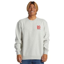 Quiksilver Sweatshirt »Graphic Mix« White Marble Heather M M Stoff: Mischgewebe aus Baumwolle und Polyester