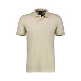 Lerros Poloshirt »Herren Piqué-Poloshirt in Großen Größen« BROKEN WHITE 6XL 6XL Stilvolle Brusttasche