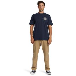 Billabong T-Shirt »Rotor« Navy L L Stoff: Baumwollstoff [160 g/m2]