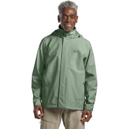 Jack Wolfskin Funktionsjacke &raquo;TRAILTIME 2L JKT M&laquo; mit Kapuze eucalyptus XXXL (60) XXXL (60) Schlichte, vielseitige Au&szlig;enjacke