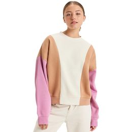 Roxy Sweatshirt »Salty Dream« Parchment S S Material: Gebürsteter Fleecestoff aus...