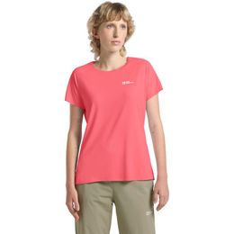 Jack Wolfskin Funktionsshirt »PRELIGHT STRIDE T W« sunset-coral S (36) S (36) Leichtes Wandershirt