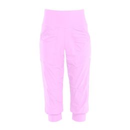 WINSHAPE Sporthose »Functional Comfort ¾ Leisure Trousers LEI201C« High Waist lavender rose M - Normalgrößen Normalgrößen M Bauch-Weg-Effekt durch...