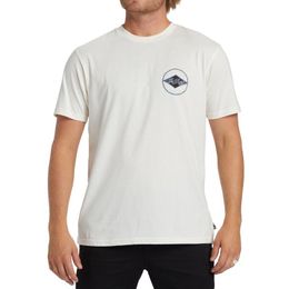 Billabong T-Shirt »Rotor Diamond« Off White S S Stoff: Baumwollgewebe [180 g/m2]