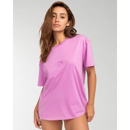 Billabong T-Shirt »New Love« Bright Orchid L L Stoff: Baumwoll-Jersey